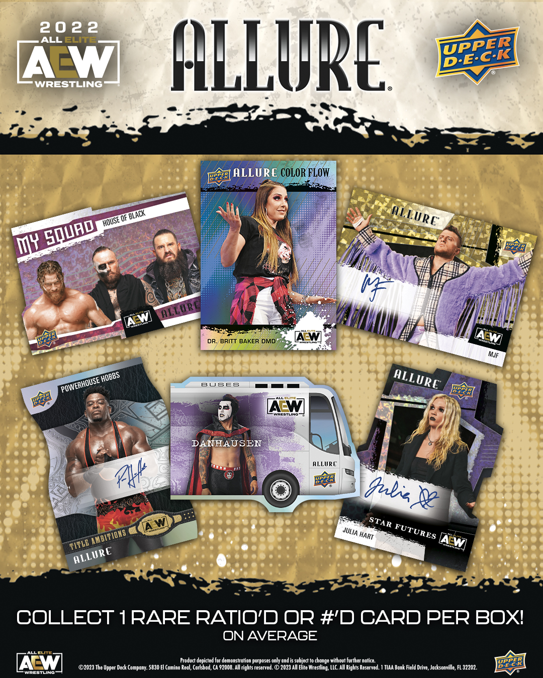 EXCLUSIVE Upper Deck CDD Marketing Assets for 2022 Upper Deck Allure ...