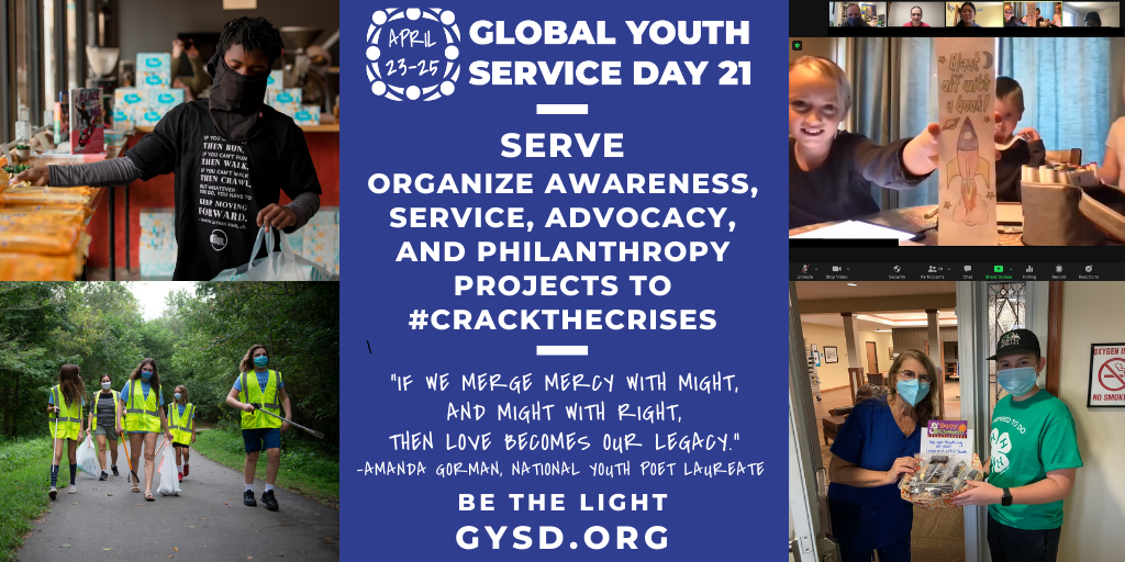 Global Youth Service Day (April 23-25) Partner Promotional Toolkit