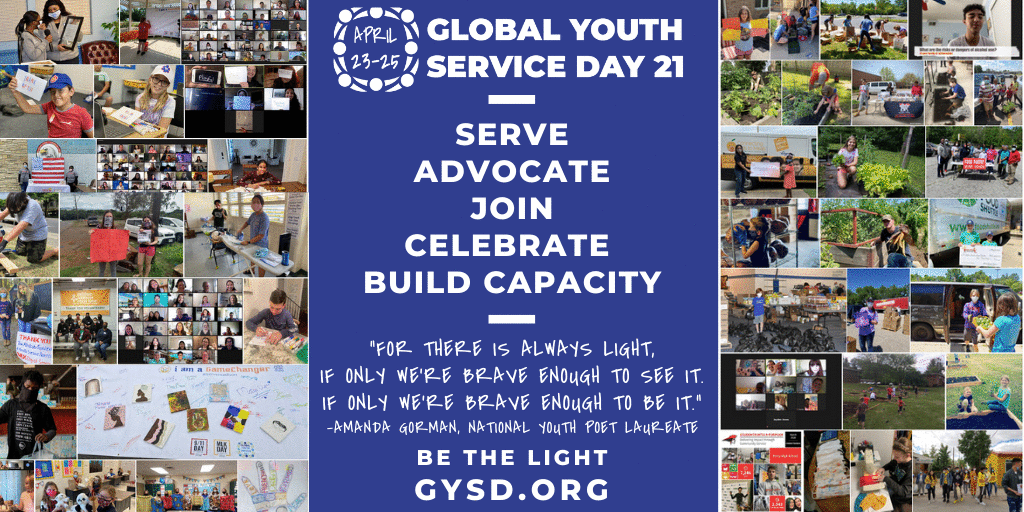 Global Youth Service Day (April 23-25) Partner Promotional Toolkit