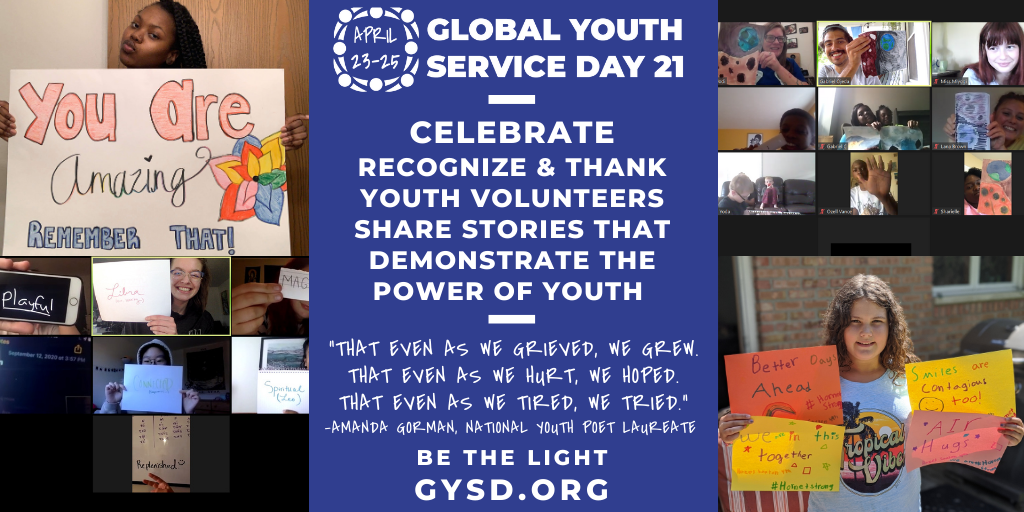 Global Youth Service Day (April 23-25) Partner Promotional Toolkit