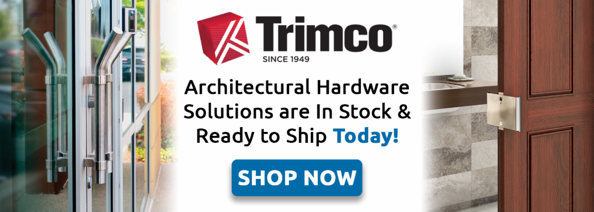Architectural Hardware Now in Stock from Top Notch!