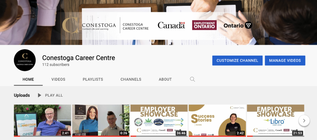 Conestoga Career Centre November Newsletter