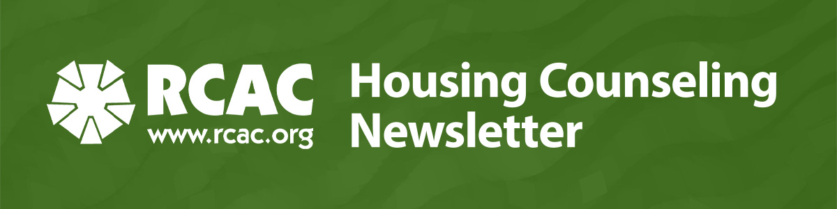 RCAC Housing Counseling Newsletter