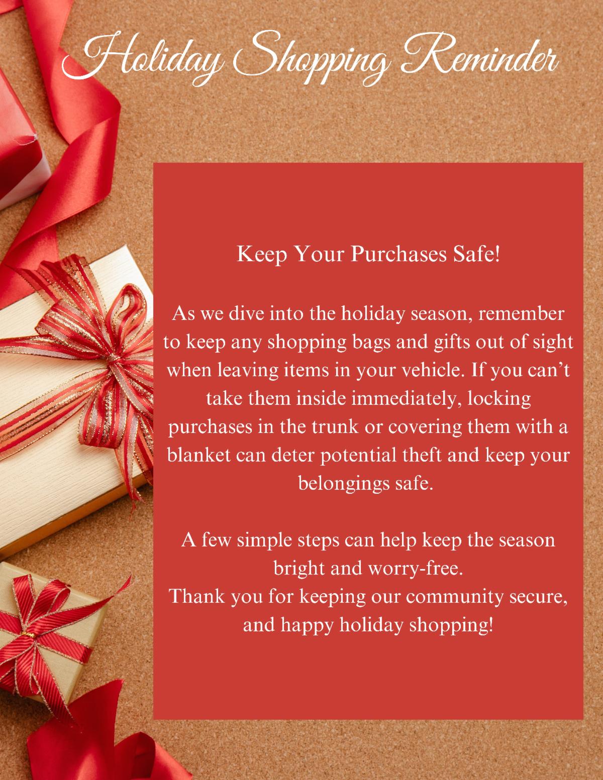 Community Update: 11/16/25- Holiday Market Reminder, Rumpke Updated ...