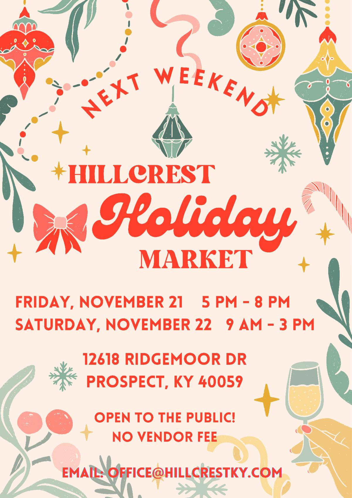 Community Update: 11/16/25- Holiday Market Reminder, Rumpke Updated ...