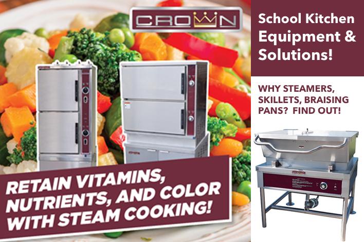 School Kitchen Equipment & Solutions from Crown