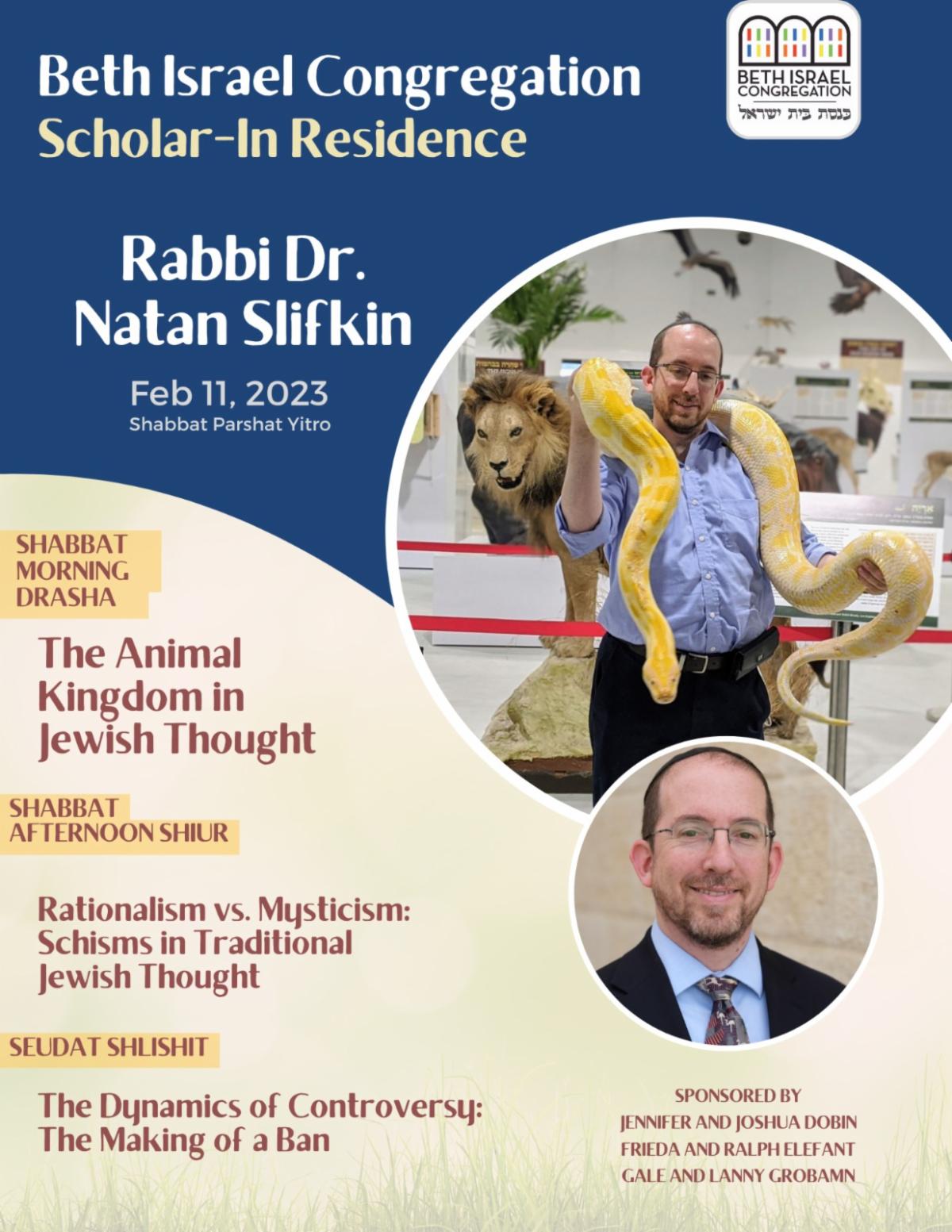 Beth Israel Weekly Newsletter Parshat Vayigash