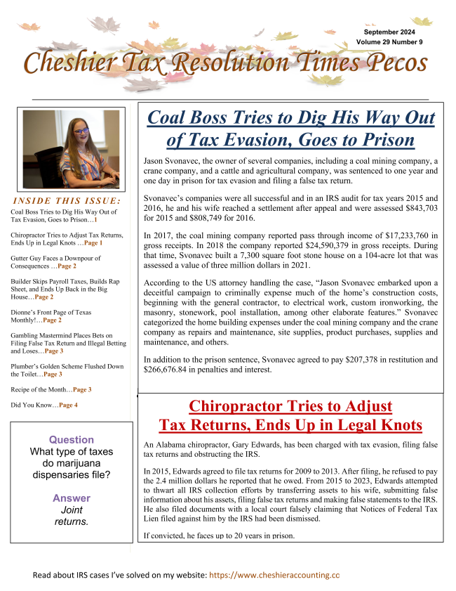 The latest news for you