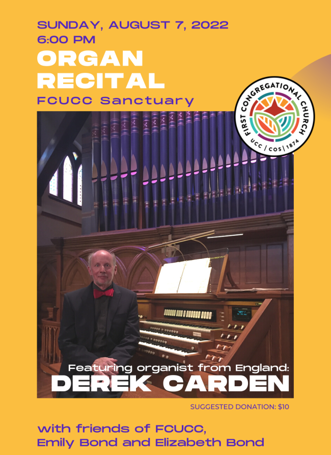 THIS SUNDAY AT FCUCC: