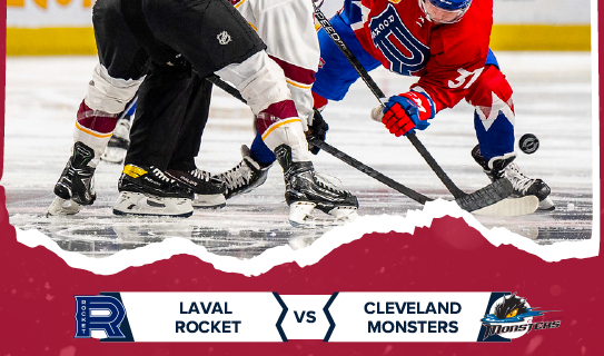 The Laval Rocket Take on The Cleveland Monsters!