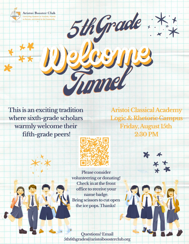 Aristoi Katy Logic & Rhetoric's Weekly Annoucements