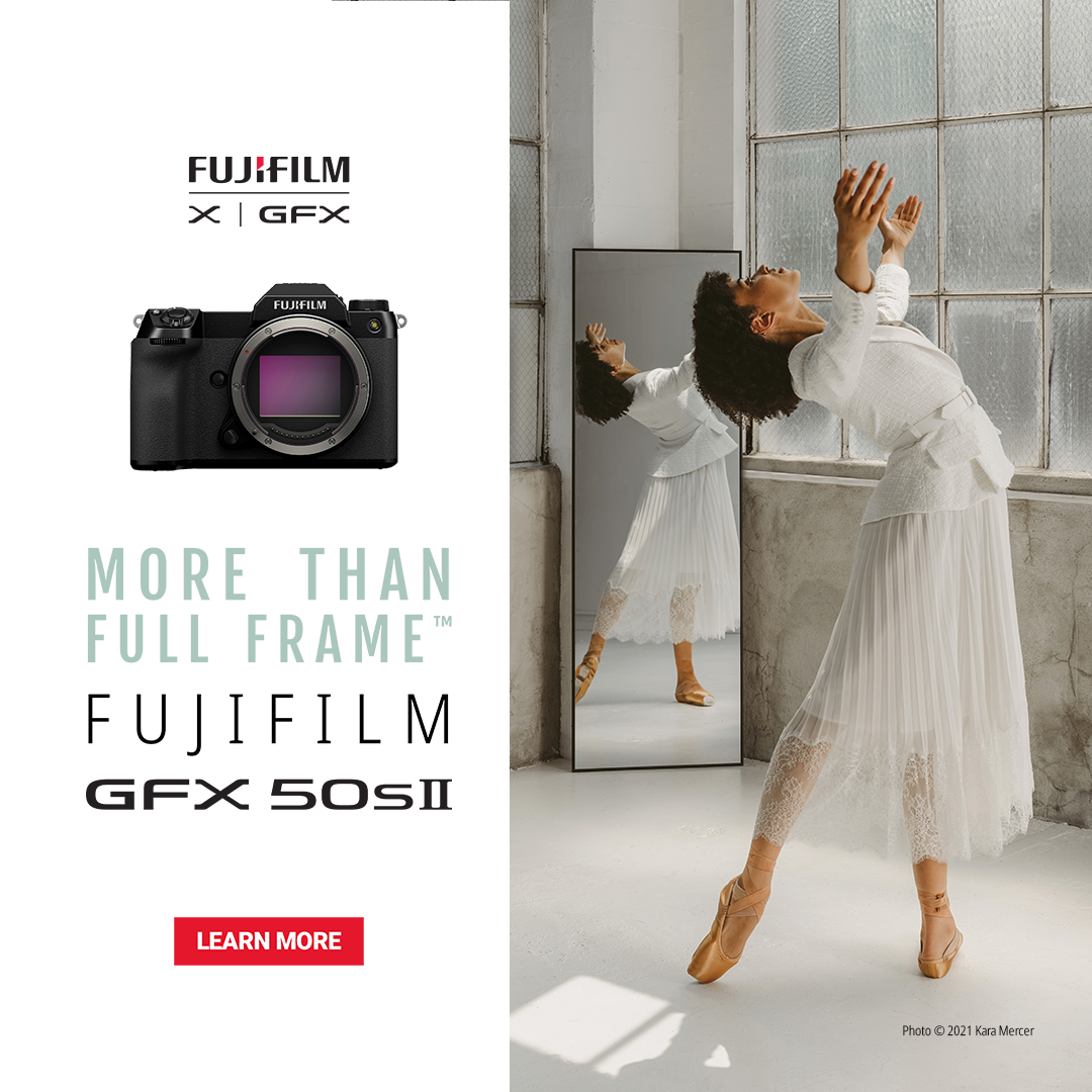NEW Fujifilm GFX 50S II + GF35-70MM & XF LENSES - Pre-order Now!