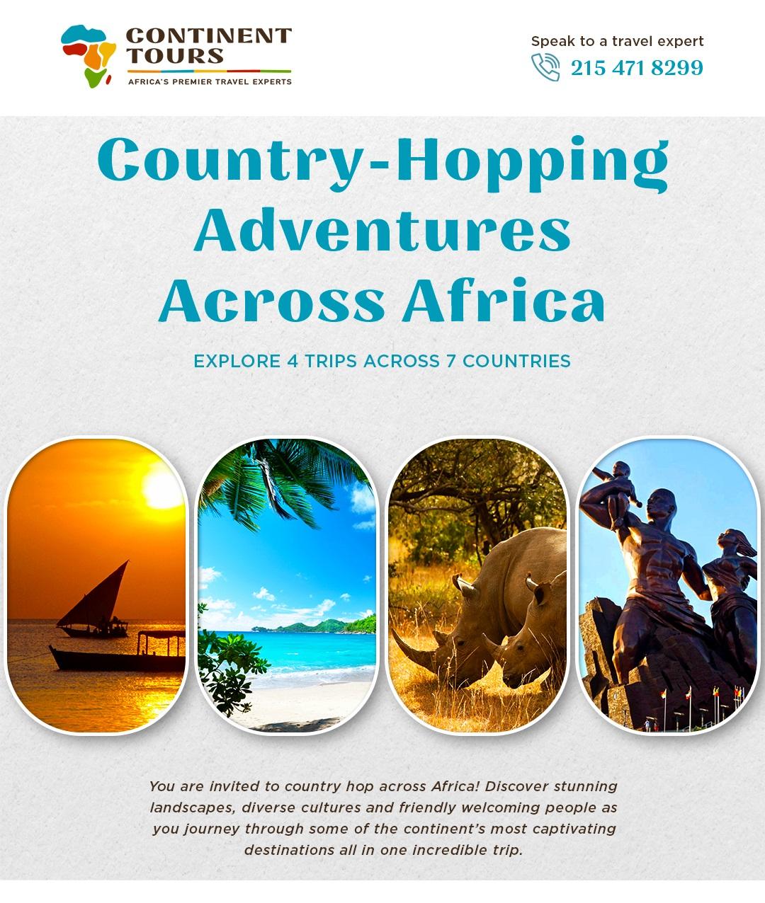 Country Hopping Adventures Acrosss Africa