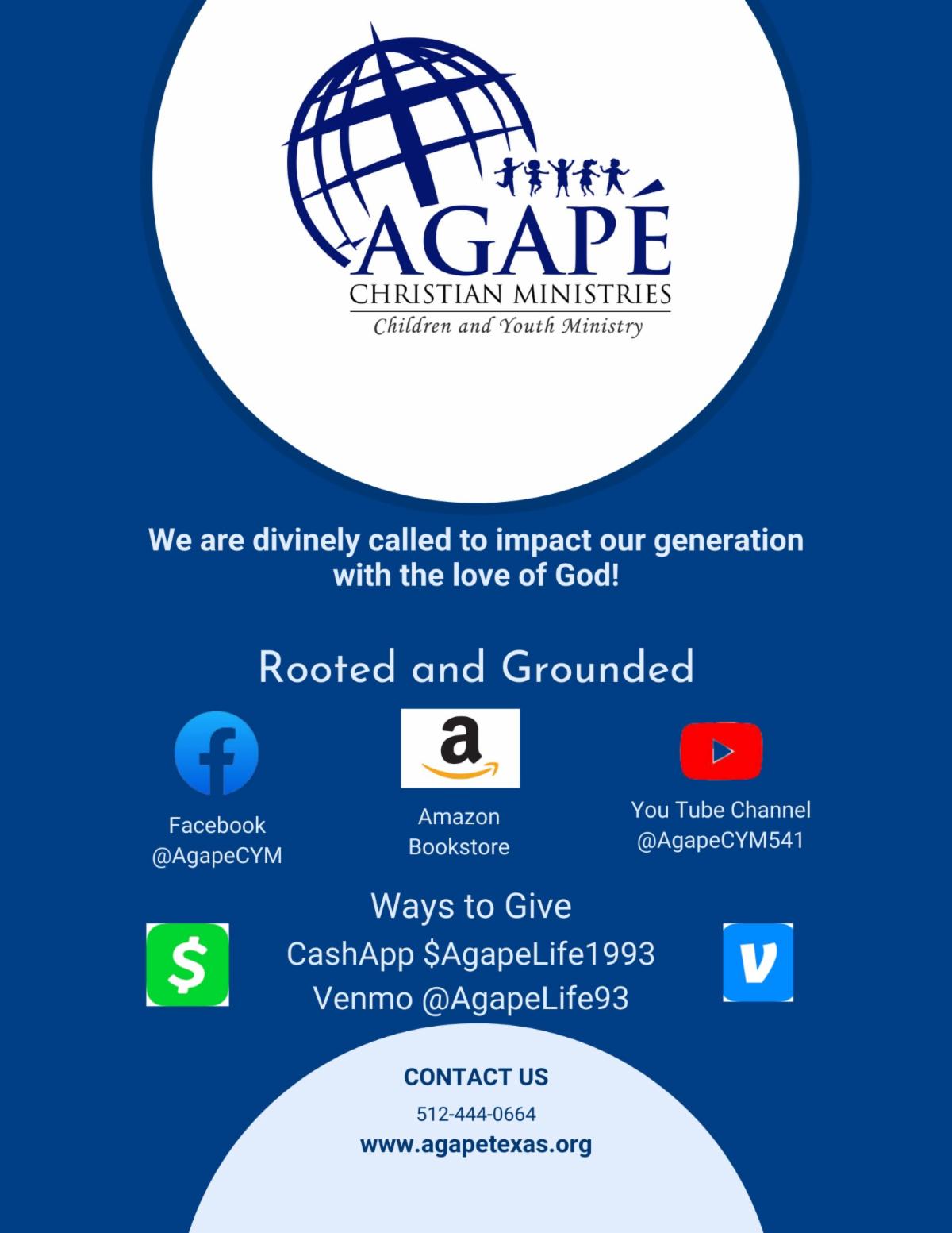 Agapé CYM Impact News - April