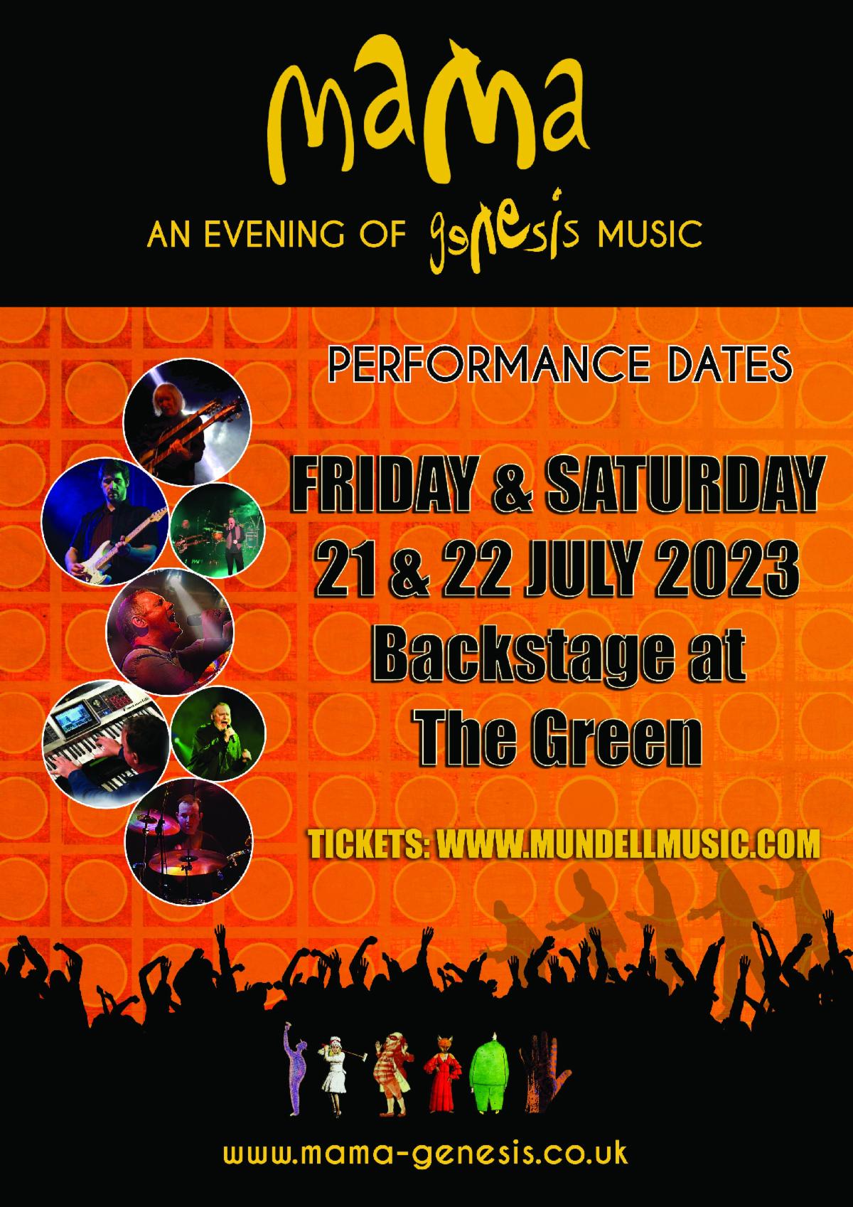 New Shows and a last call at Backstage Kinross