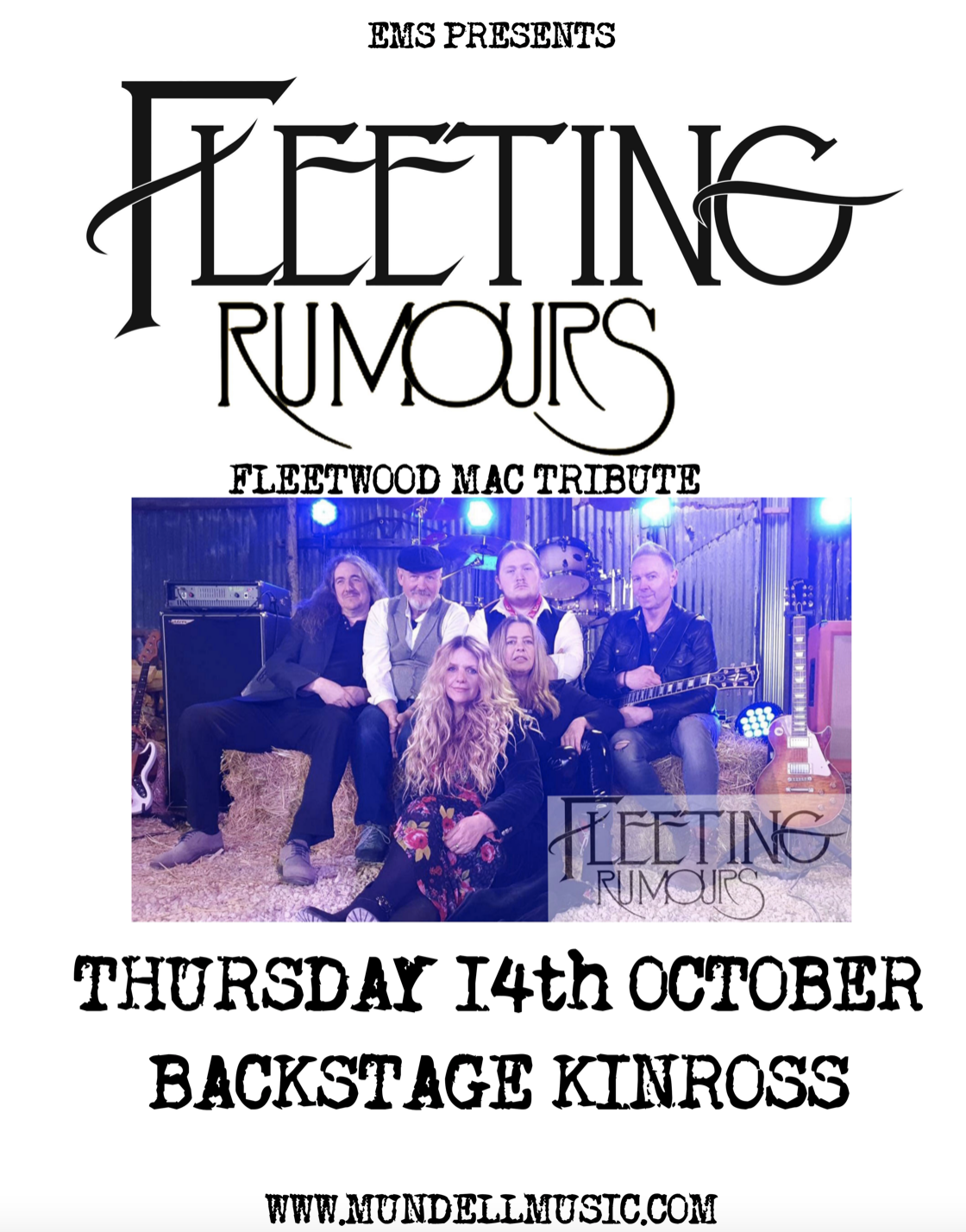 Back to Live Music and GIGs at Backstage Kinross