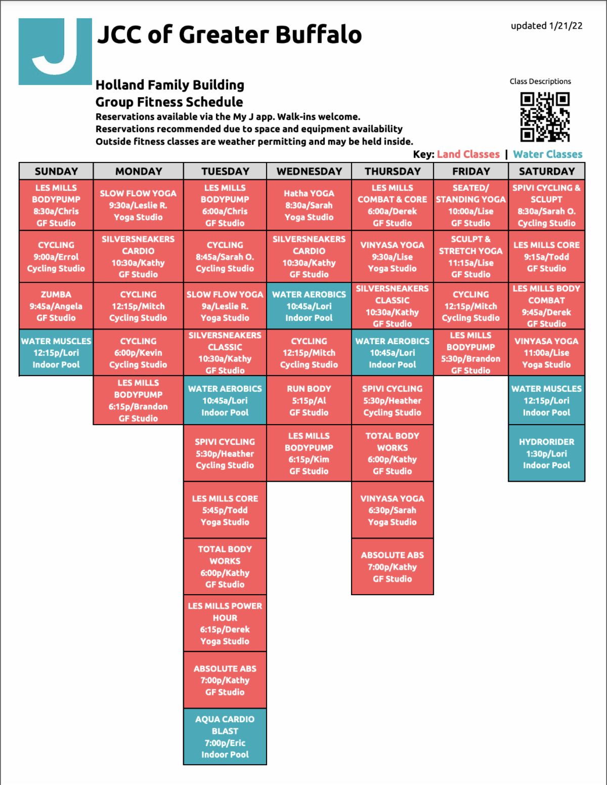 Spring/Summer 2022 Programs