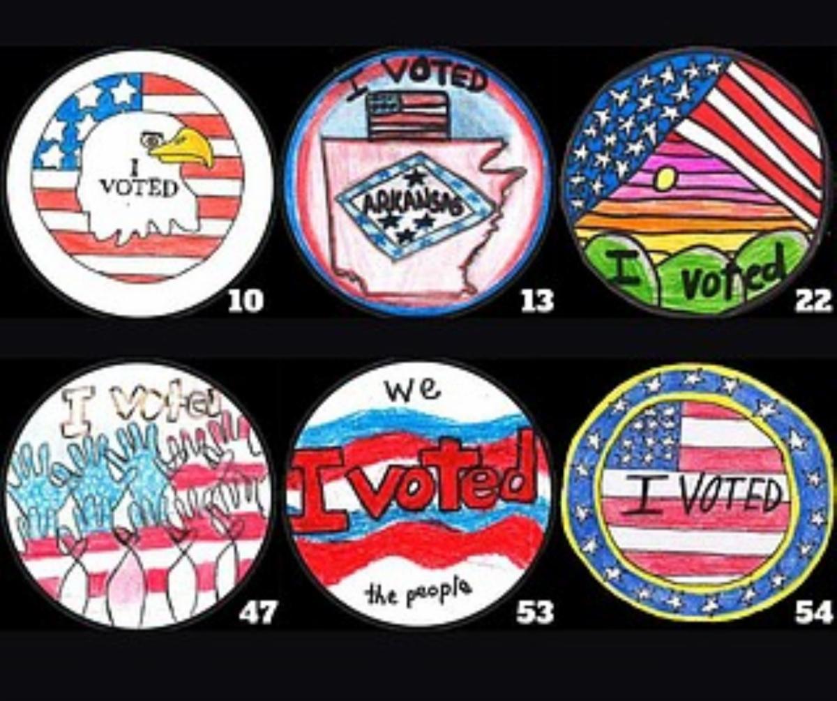 "I Voted!" Sticker Contest announced by Secretary of State Kris Warner