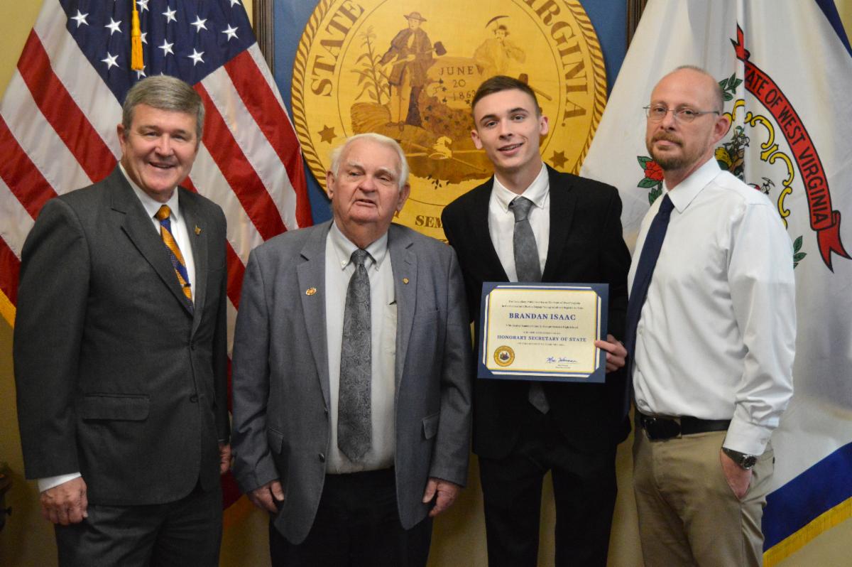 Summers County Comprehensive High School senior recognized by SOS ...