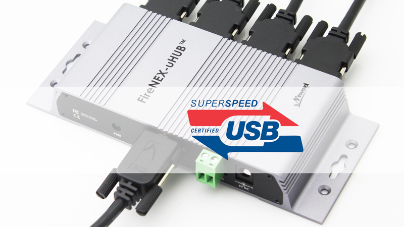 Newnex FireNEX-uHUB USB 3.0 Hub Certified by USB-IF Newnex FireNEX-uHUB USB 3.0 Hub Certified by USB-IF