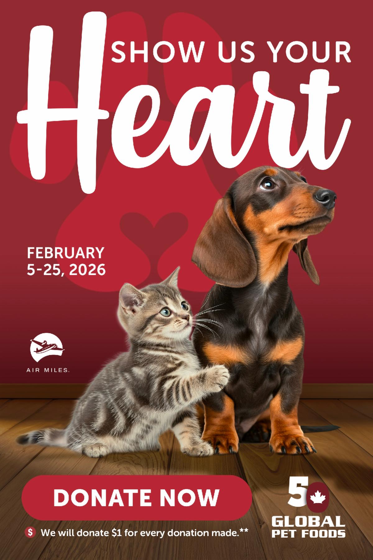 2026 Campaign Update: Treat & Toy Mania and Show Us Your Heart