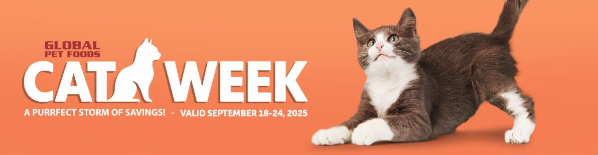 Cat Week (September 18-24) - Marketing Support & Signage Kits 😺