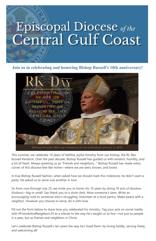 ePistle - July 17, 2025