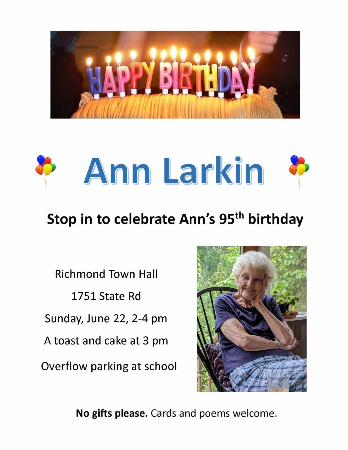 Special Events (June 4 and June 22)