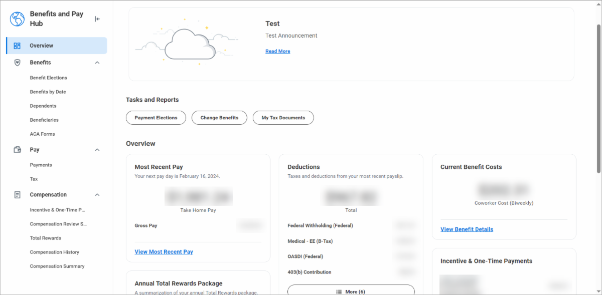 Workday: Downtime 3/9 plus New Benefits and Pay Hub