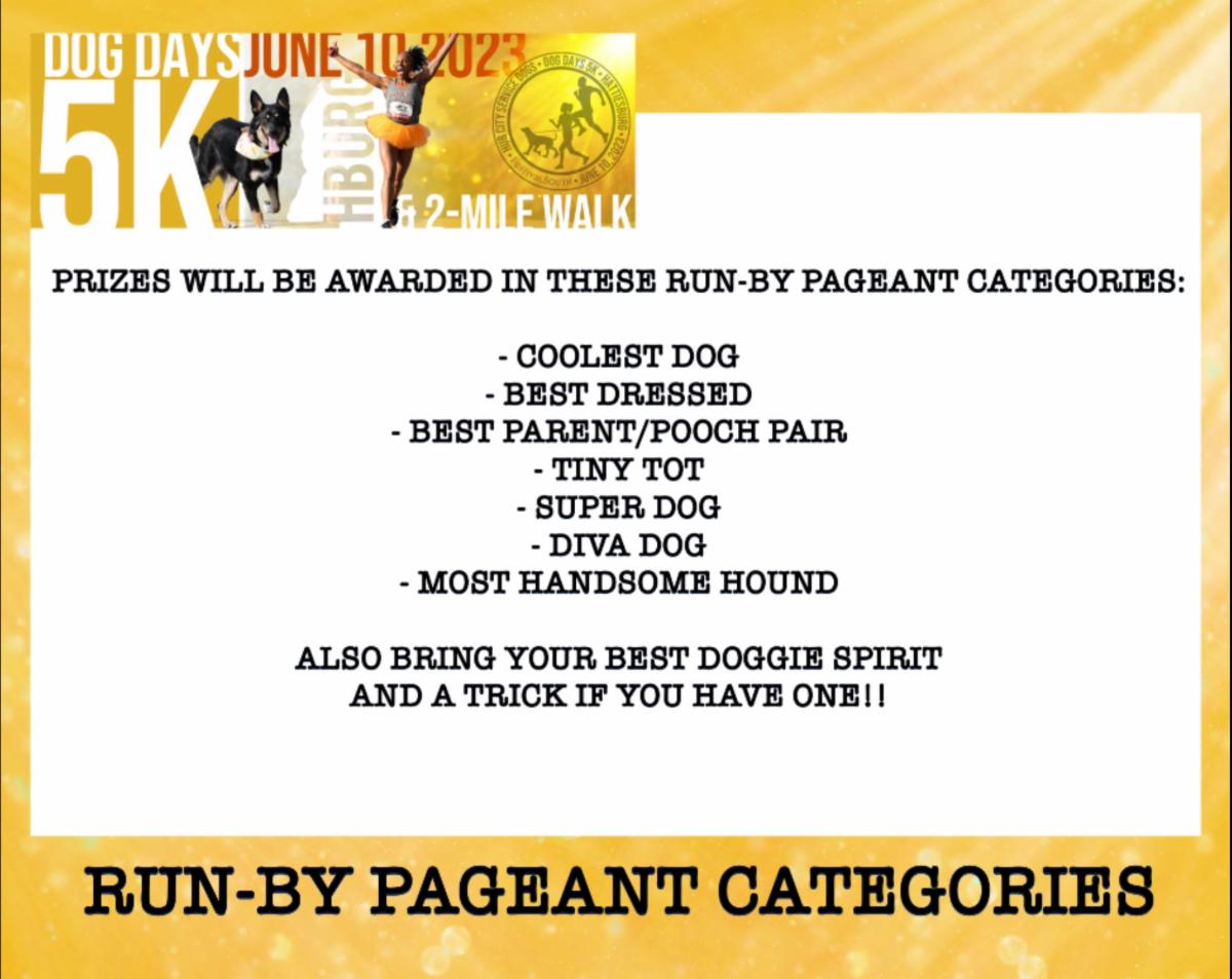 DOG DAYS 5K: RACE DAY DETAILS