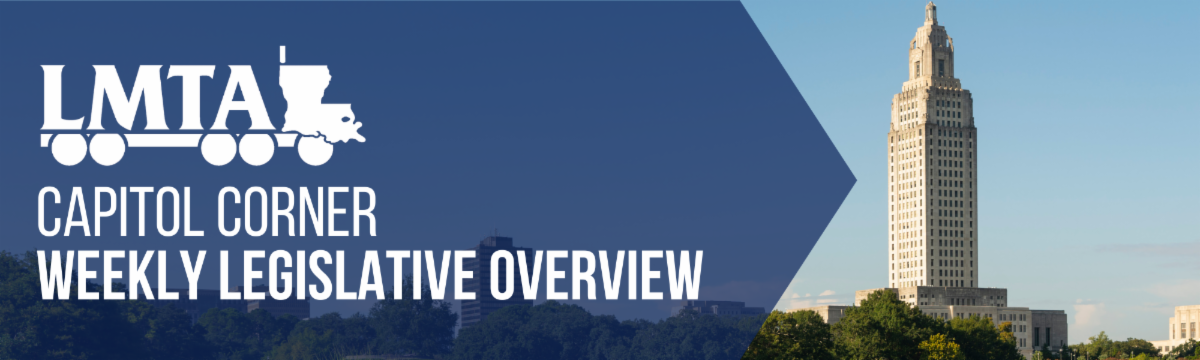 Capitol Corner: This Week's Legislative Overview