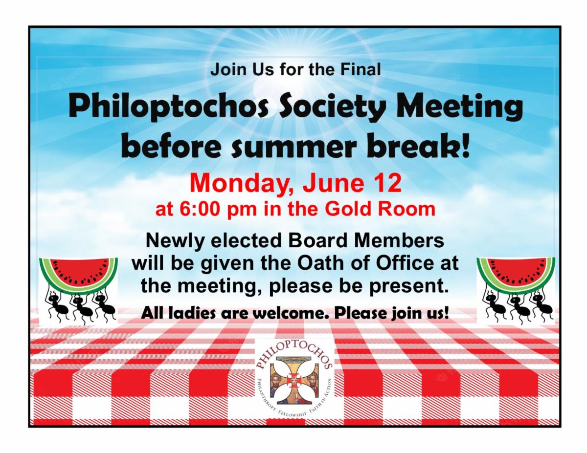 Sunday Bulletin for June 11, 2023