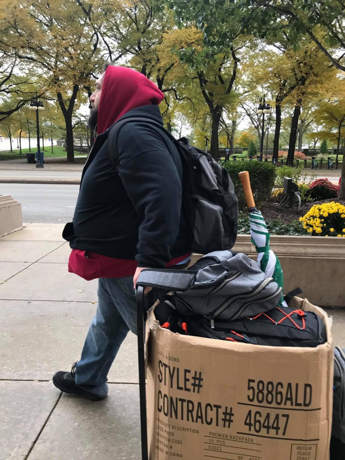 "Backpacks for the Homeless" ** Revised Date!**