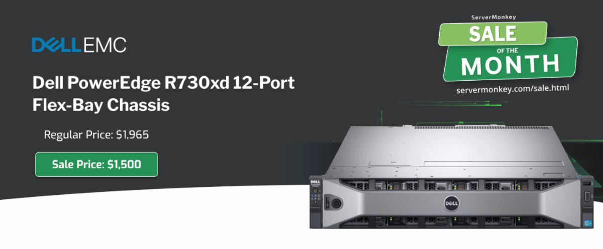 Grab Your Deal: Dell PowerEdge R730XD 12-Port Flex-Bay Chassis Sale ...
