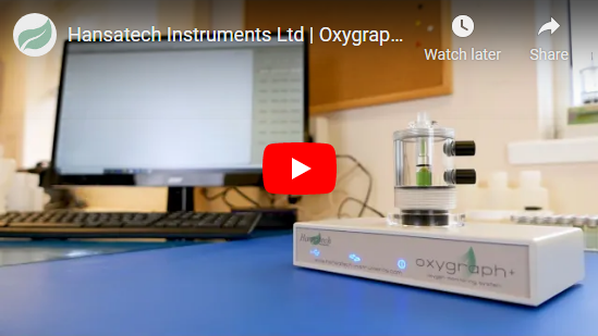 The best way to measure O2 evolution or uptake