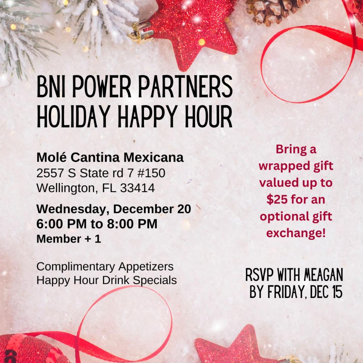 BNI Power Partners Meeting Recap