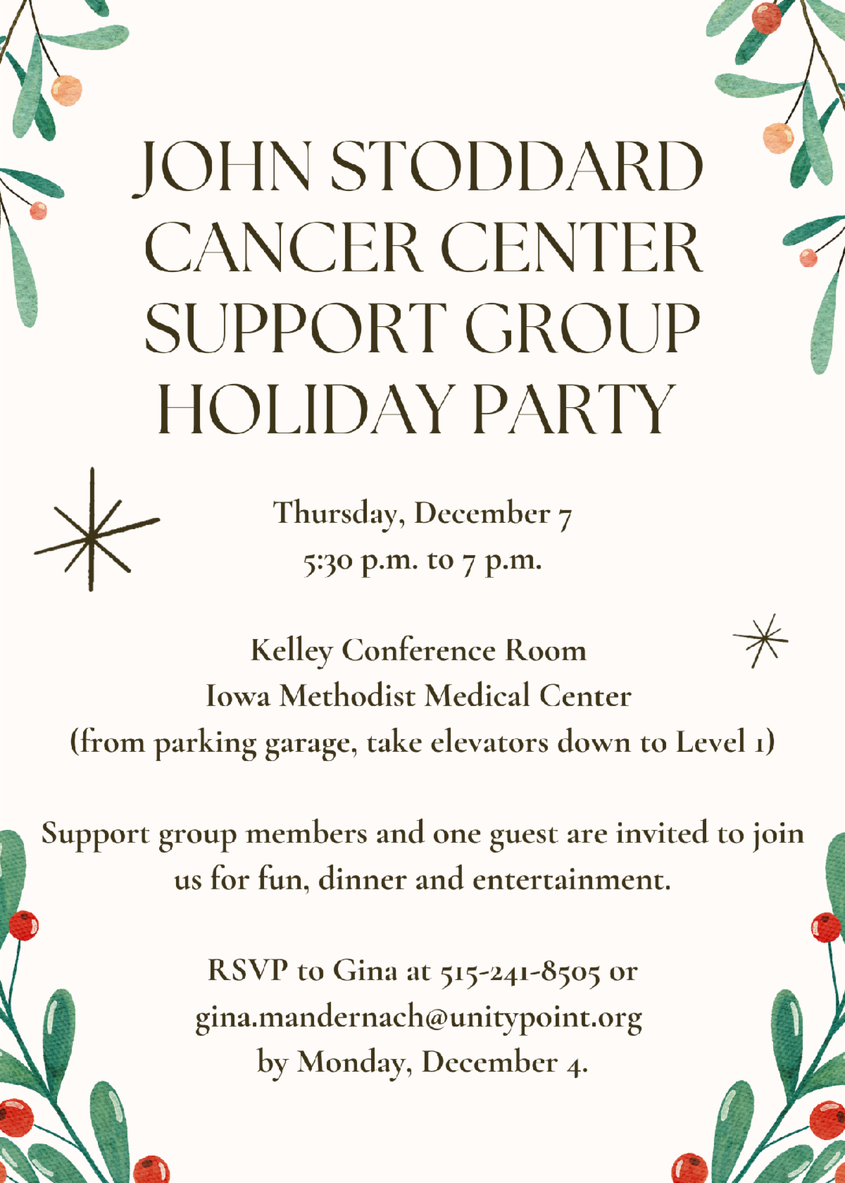 Stoddard Connections Newsletter - December 2023