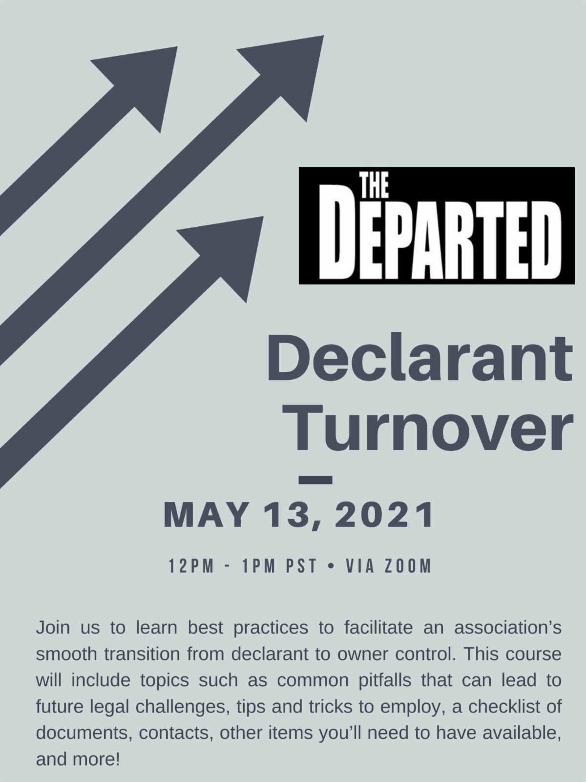 Is your HOA transitioning from declarant control soon?
