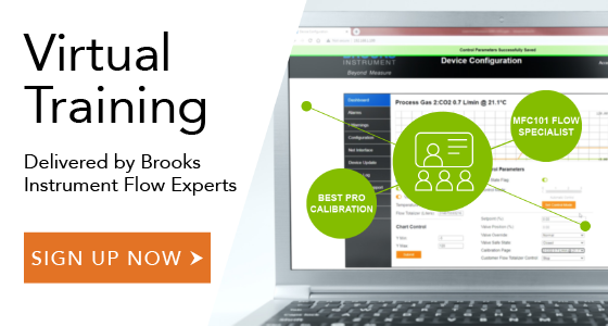 Brooks Instrument's SLA Series Mass Flow Controller