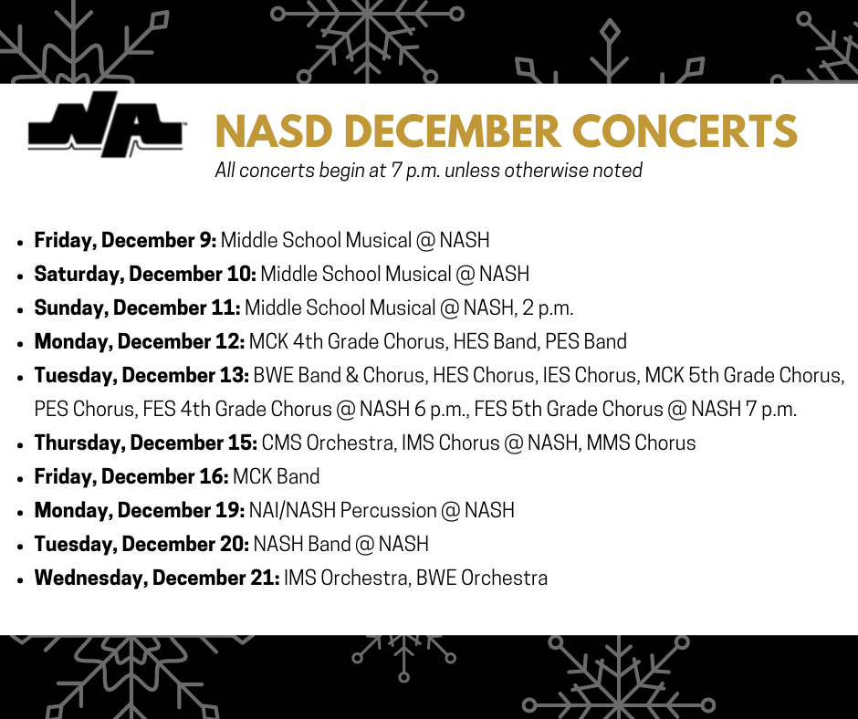 NASD Weekly Newsletter