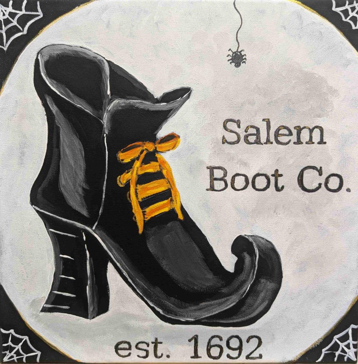 Salem Boot Co. Paint & Sip 10.10.25