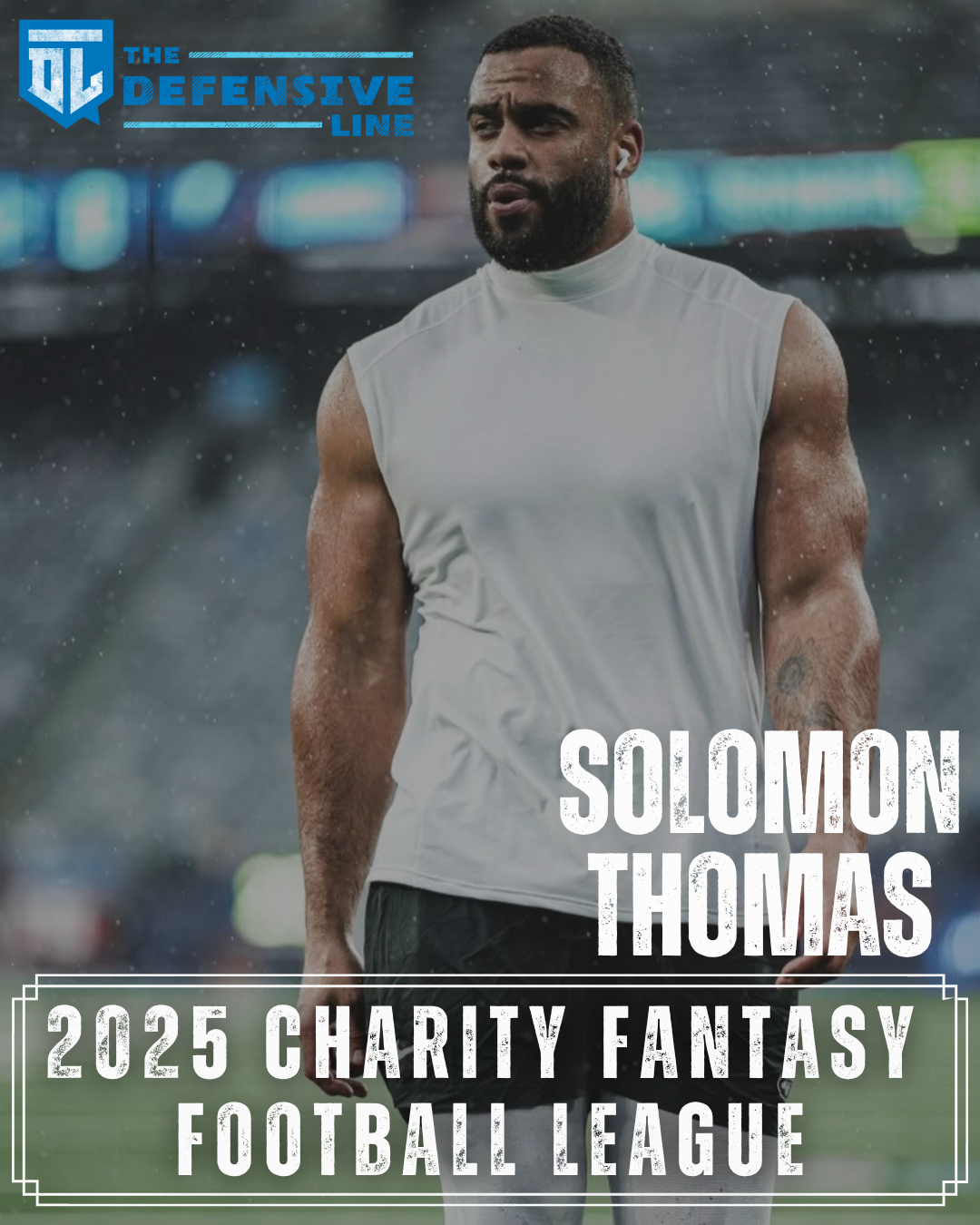 Solomon Thomas Charity Fantasy Football