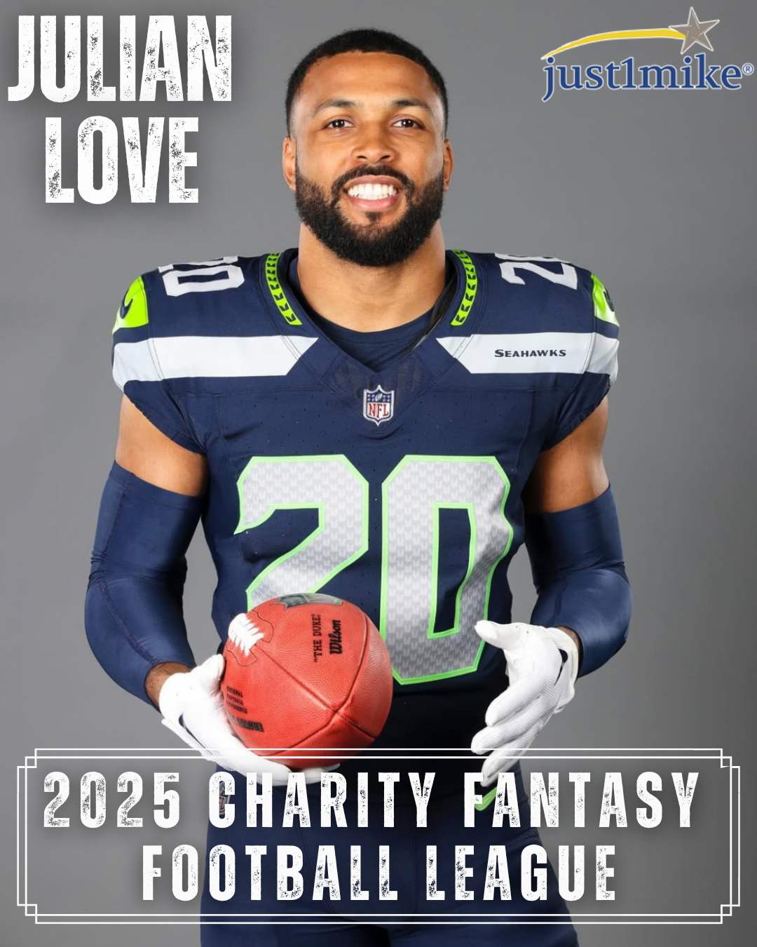 Julian Love Charity Fantasy Football