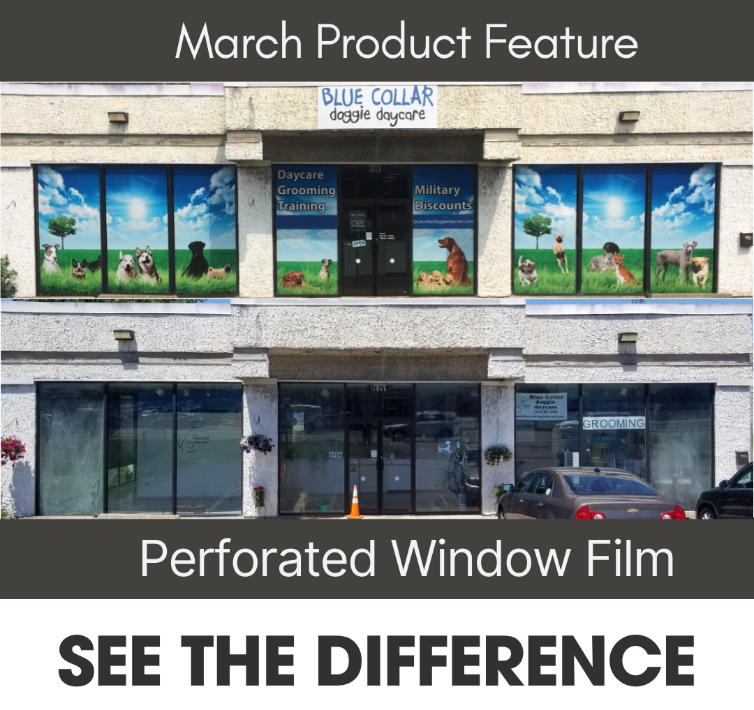 Product Feature: Perforated Window Film
