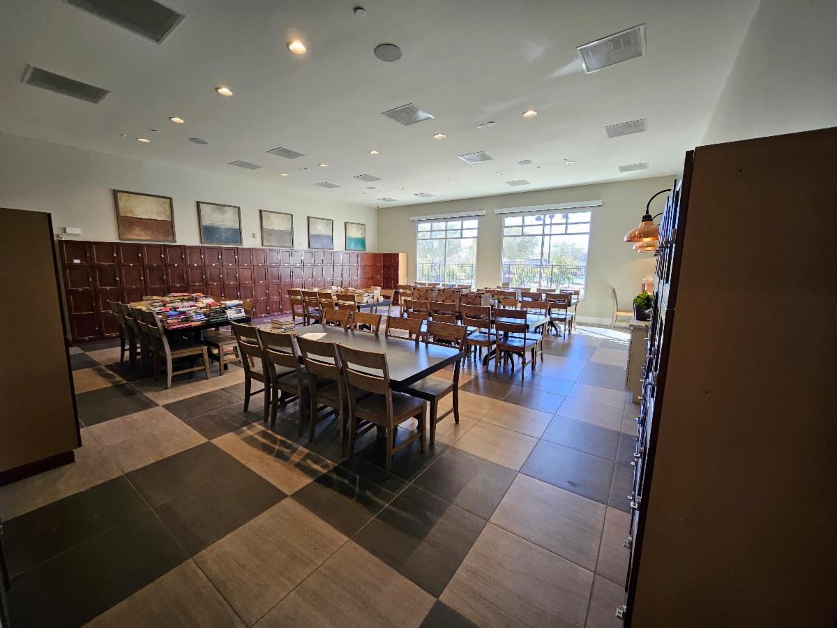 Chorus Room Locker Install