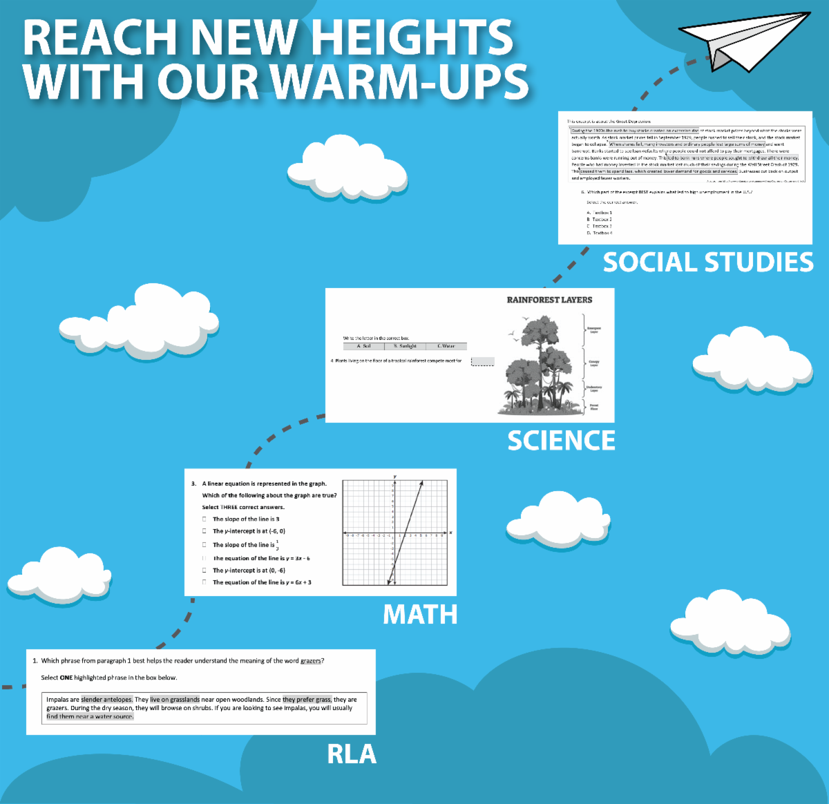 🚀 Elevate Your STAAR® Mastery with Daily Warm-Ups & New Item Types! 🌟