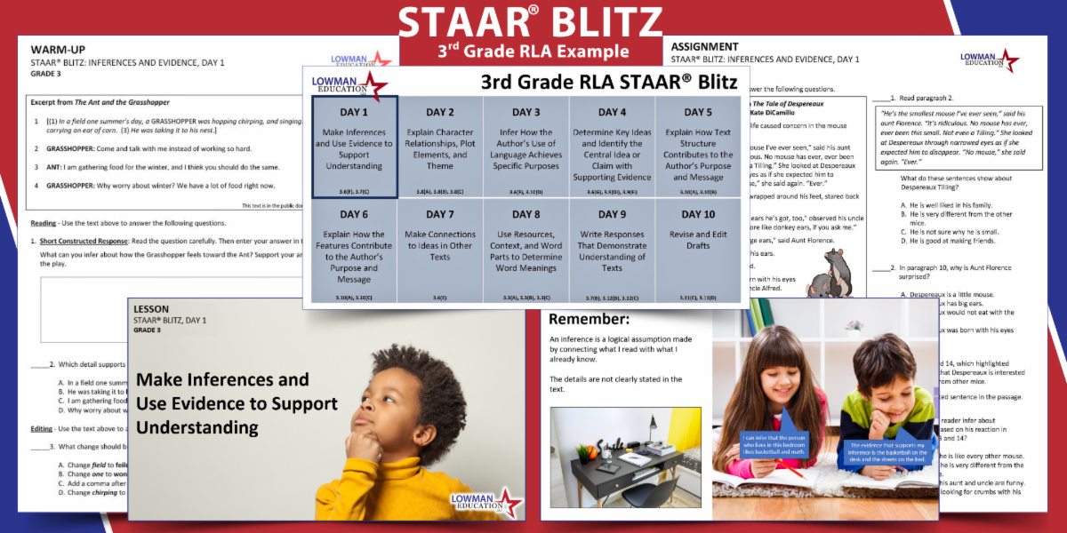 Get Them Ready with STAAR Blitz from Lowman