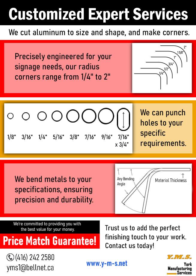 Custom Aluminum: Cut to Size, Shaped, and Bent 🛠️