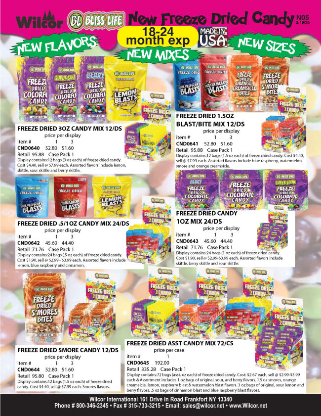 A Wilcor Truck Is Coming! Order by May 1st!