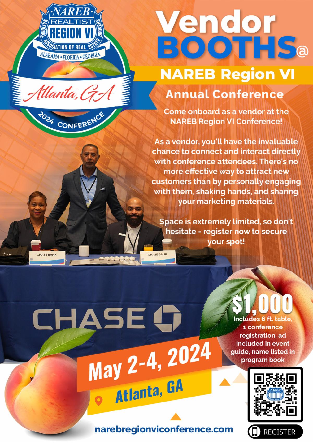 NAREB Region VI Conference Agenda and Reminders